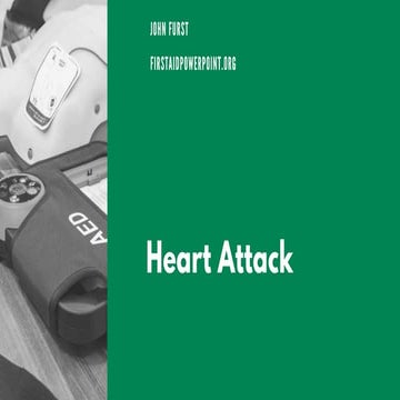 Medical emergencies - Heart Attack | PPT