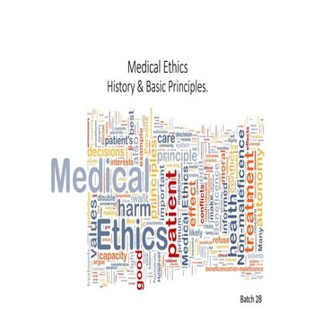 Medical Ethics 2019 presentation Nethuki Kulasinghe | PPTX