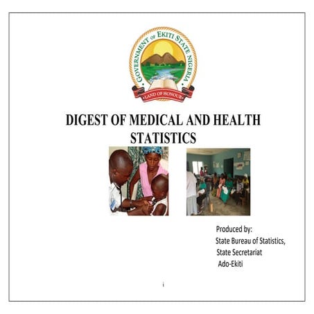 DIGEST OF MEDICAL AND HEALTH STATISTICS 2017-2018 | PDF