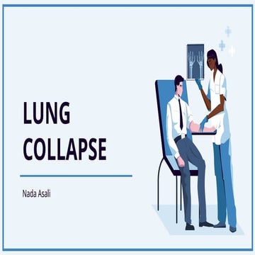 presentation about imaging of lung collapse | PPTX