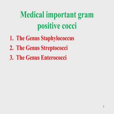 Medical Important G+ cocci.ppt