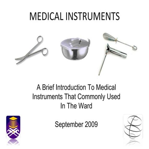 Medical Instruments | PPT
