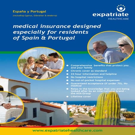 Medical Insurance Spain & Portugal Residents | PDF
