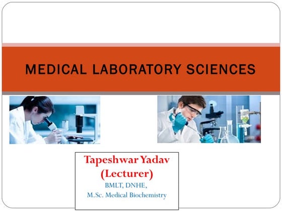 The clinical laboratory | PPT