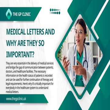 Medical Letters and Why Are They So Important.pptx | Infectious ...