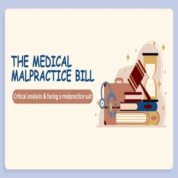 MEDICAL MALPRACTICE BILL.pptx