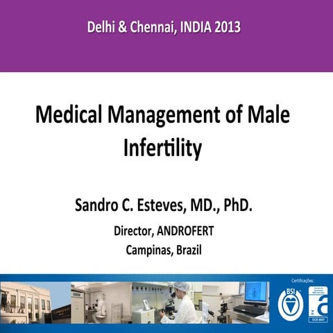 Medical Management of Male Infertility | PDF