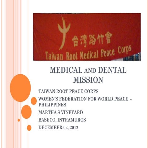 Medical mission 2012 | PDF