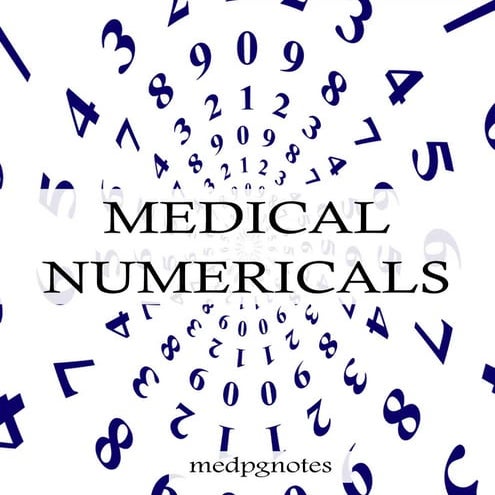 Medical numericals sample | PDF