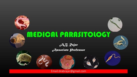 Introduction to medical parasitology | PPT