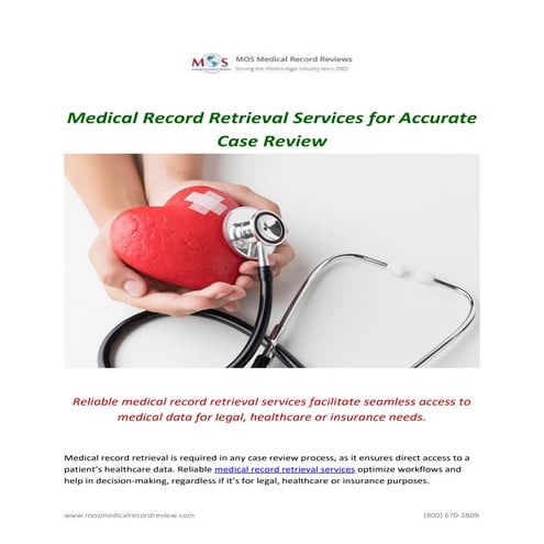 Medical Record Retrieval Services for Accurate Case Review.pdf