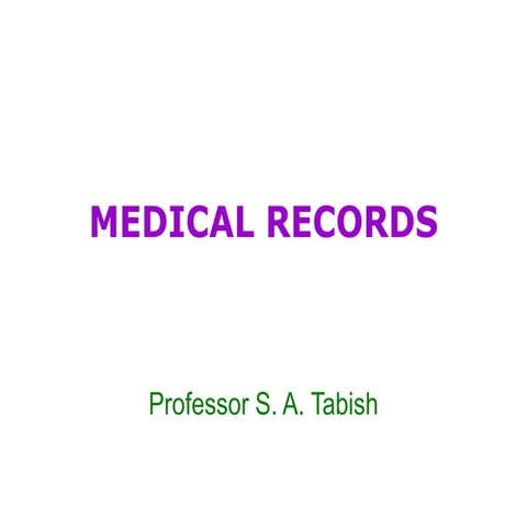 Medical record & Health information Technician | DOCX