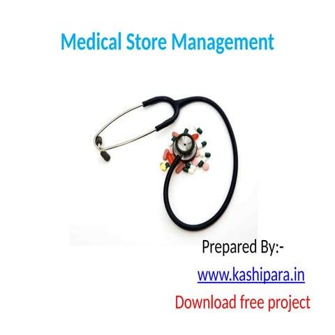 Medical Store Management software online .pptx