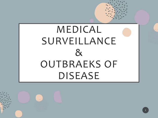 Measurements in epidemiology | PPTX