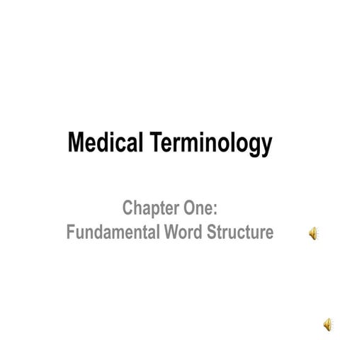 Medical Terminology | PPTX