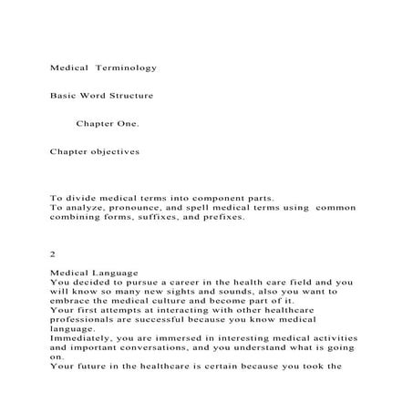 Medical TerminologyBasic Word Structure Cha.docx