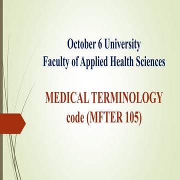 Medical term list | PDF