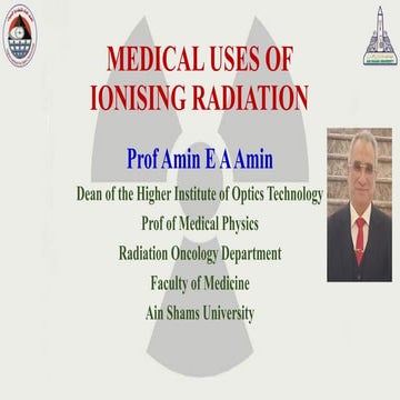 Medical uses of ionising radiation | PDF
