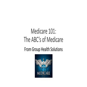 Medicare presentation | PPTX