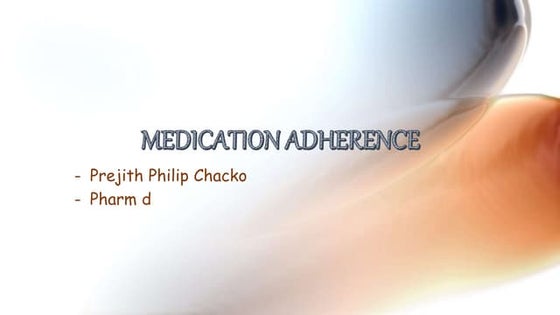 Intro to medication training | PPT