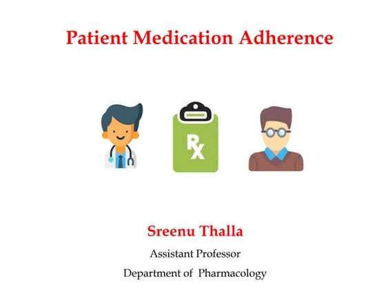 medication adherence pharmacy practice .pptx