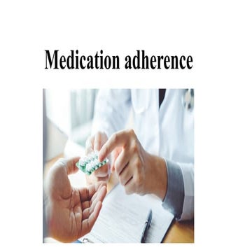 medication adherence pharmacy practice .pptx