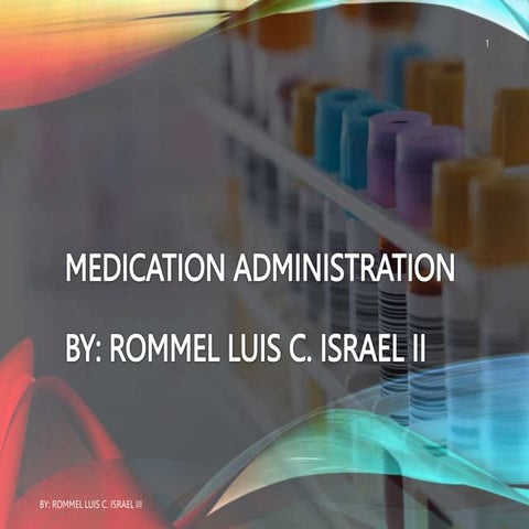 MEDICATION ADMINISTRATION AND BASIC COMPUTATION | PPTX