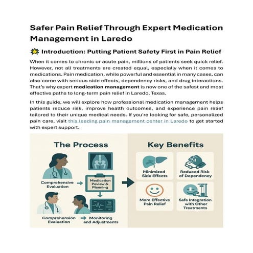 Laredo’s Guide to Effective Medication Management | PDF