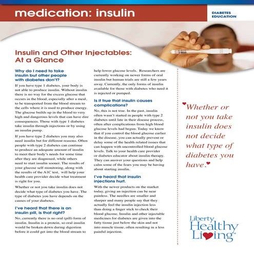 Basics of insulin therapy | PPT