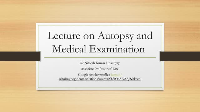 All about Autopsy in forensic medicine .pptx