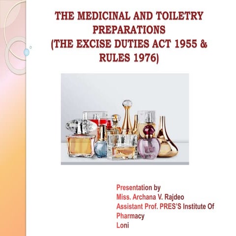 medicinal and toilet preparation act.pptx