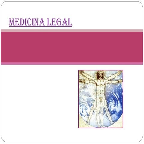 Medicina legal y forence | PDF