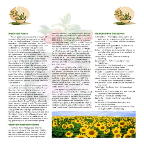 Medicinal plants | PDF