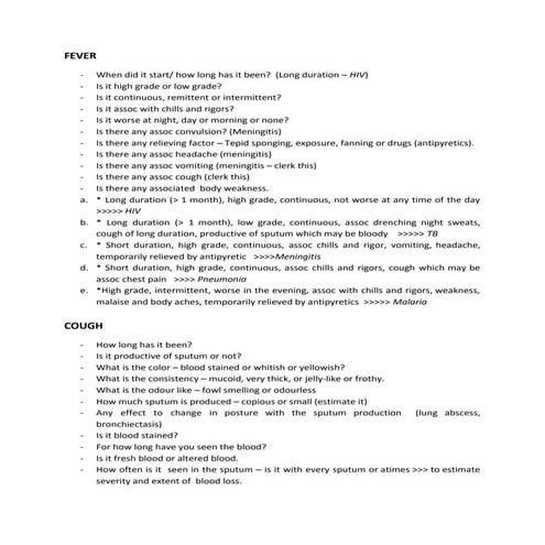 Case sheet-of-history | PDF