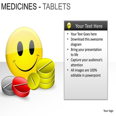 Medicine medical tablets drugs powerpoint presentation templates | PPT