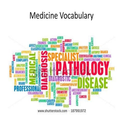 Health Vocabulary | PPT