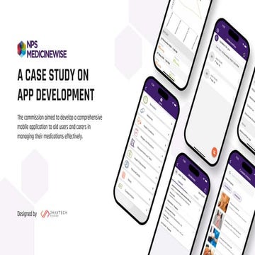 Medicinewise Case Study - App Development | PPT
