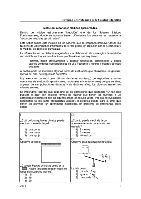 Medicion segundo grado | PDF