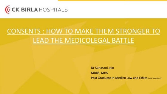 Informed consent | PPTX | Surgery | Medical Health