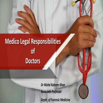 Handling Medico Legal Cases and Documentation : Brought Dead Protocol ...