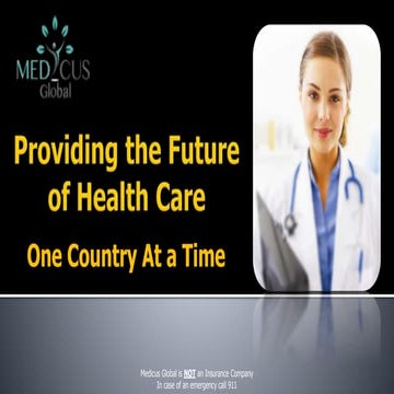 Medicus Global Business Overview | PPTX