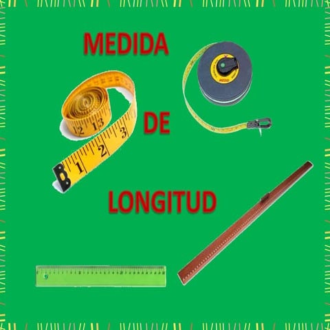 Medida de longitud en 1º y 2º de Primaria | PPTX