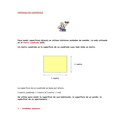 Medidas de area | DOCX