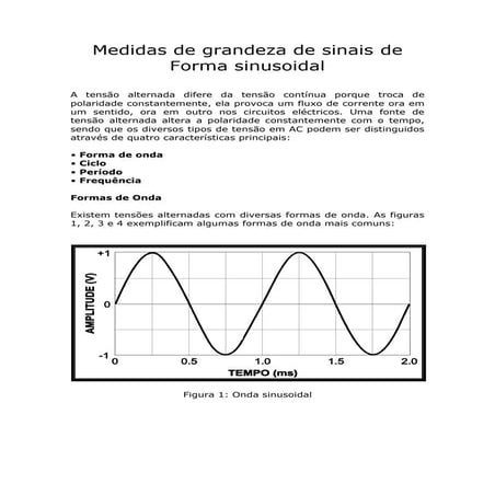 Medidas de grandeza_de_sinais_de_forma_sinusoidal | PDF | Physics | Science