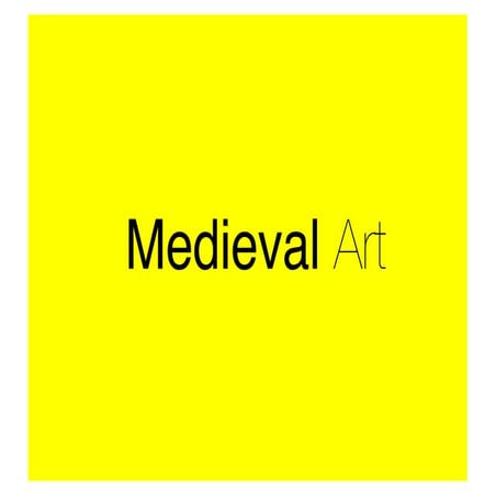 Medieval Art | PDF