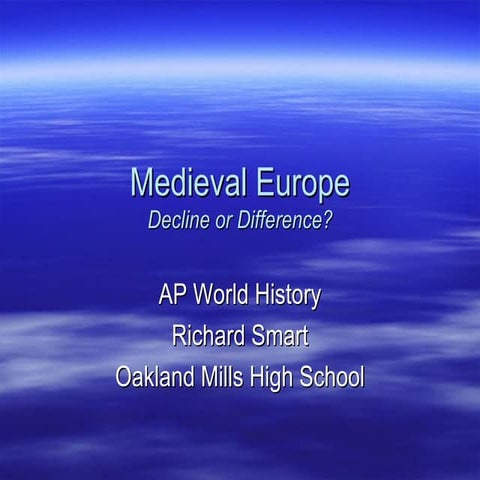 Medieval Europe | PPT