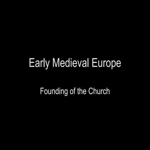 Early Middle Ages | PPT