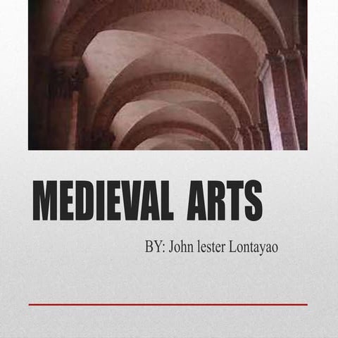 Medieval arts | PPTX