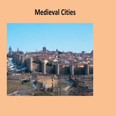 Unit 5 Medieval Cities | PPT