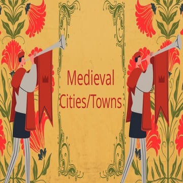 LIfe in a Medieval Town and Craftsman.pptx